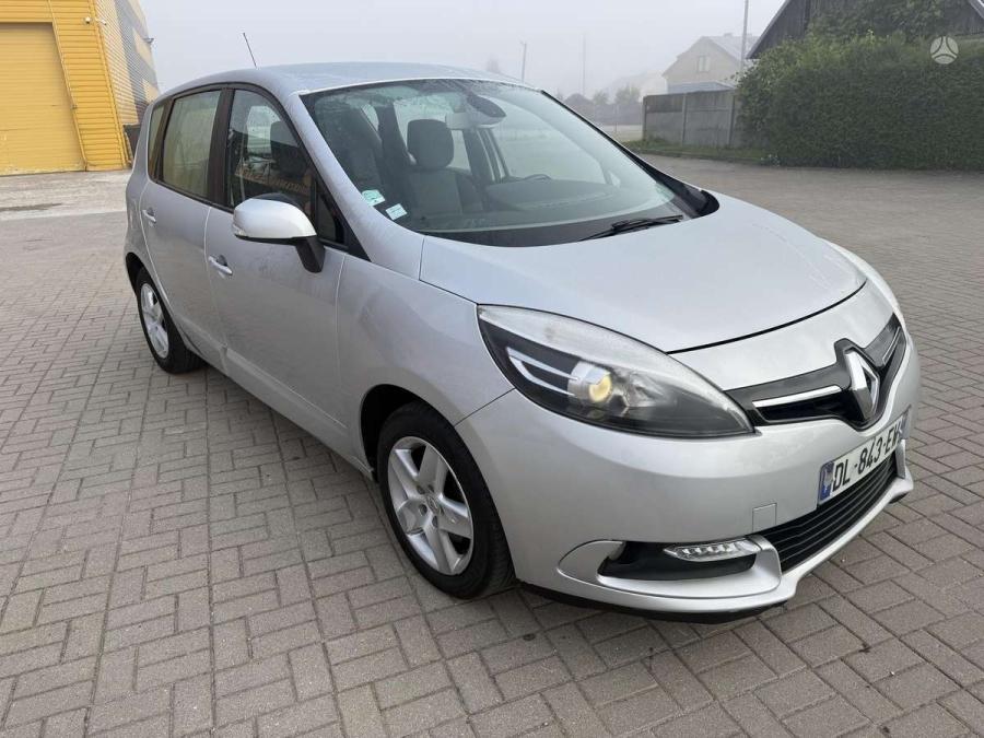 Pelēks Renault Scenic 2014 Tauragė, ar dzinēja tilpumu 1.46 L un nobraukumu 208 tūkst. km par 4200 €, foto 4 vietnē AUTOMOTO.COM.LV
