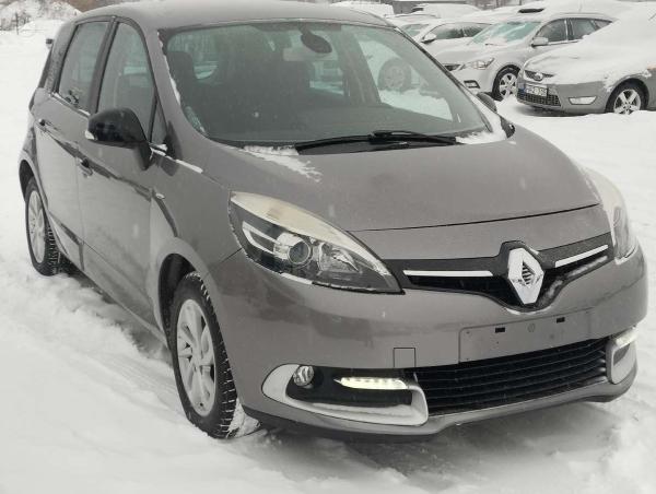 Pelēks Renault Scenic 2015 Tauragė, ar dzinēja tilpumu 1.46 L un nobraukumu 235 tūkst. km par 5300 €, foto 2 vietnē AUTOMOTO.COM.LV