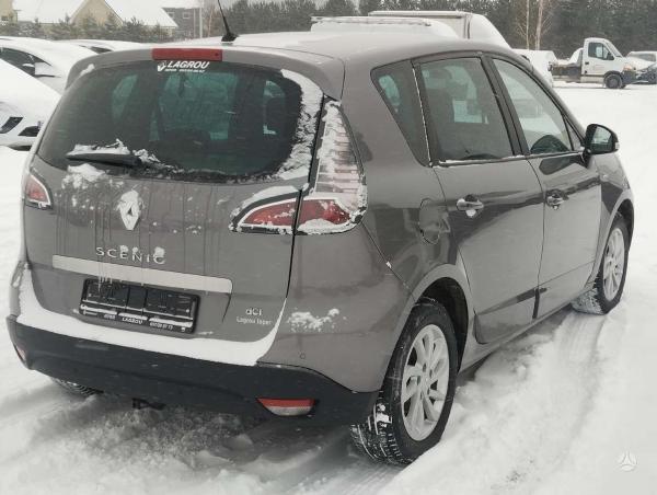 Pelēks Renault Scenic 2015 Tauragė, ar dzinēja tilpumu 1.46 L un nobraukumu 235 tūkst. km par 5300 €, foto 3 vietnē AUTOMOTO.COM.LV