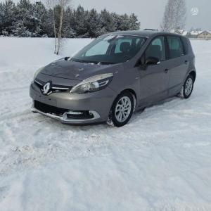 Pelēks Renault Scenic 2015 Tauragė, ar dzinēja tilpumu 1.46 L un nobraukumu 235 tūkst. km par 4800 €, foto  vietnē AUTOMOTO.COM.LV