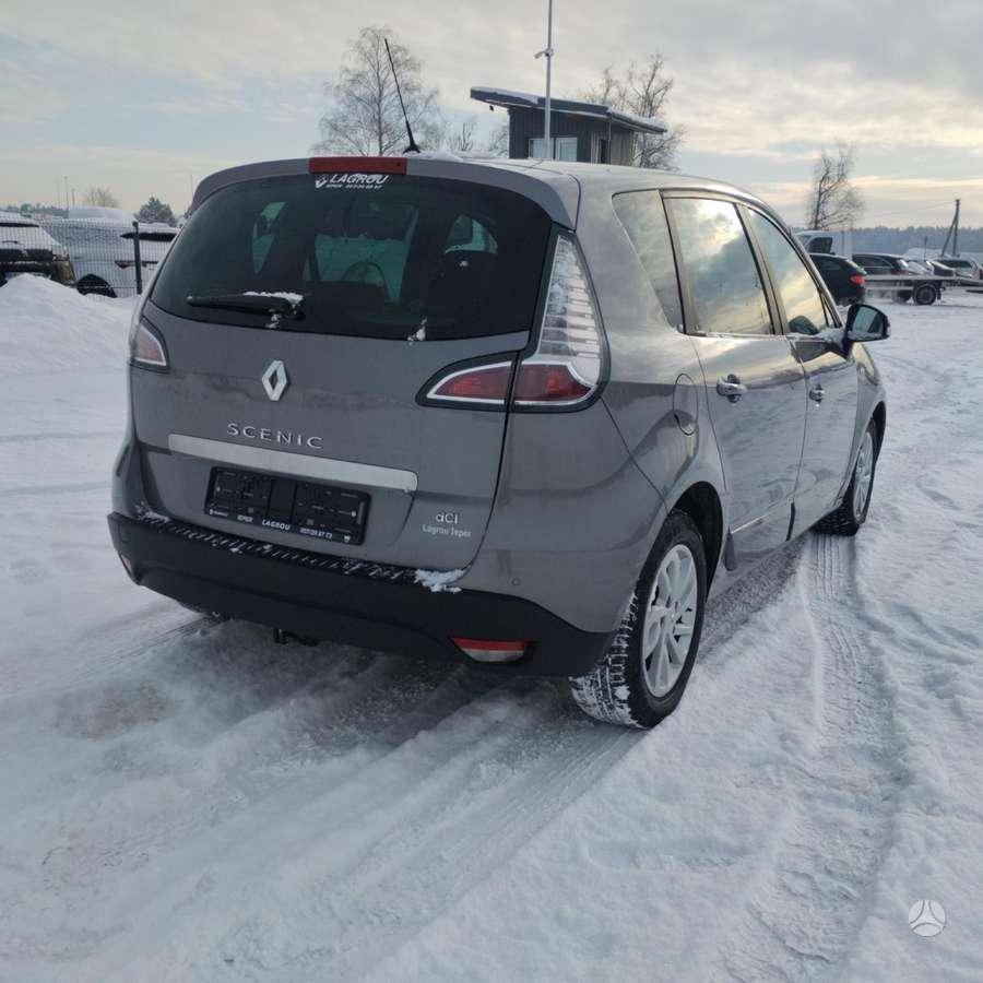 Pelēks Renault Scenic 2015 Tauragė, ar dzinēja tilpumu 1.46 L un nobraukumu 235 tūkst. km par 4800 €, foto 3 vietnē AUTOMOTO.COM.LV
