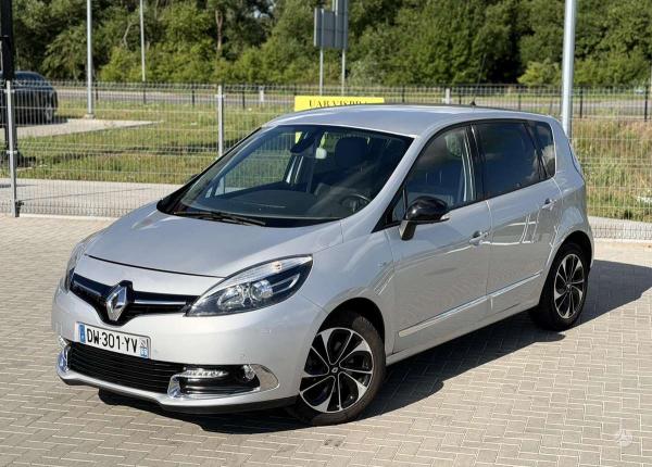 Grey Renault Scenic 2015 in Taurage, with an engine capacity of 1.60 L and mileage of 228 thousand km for 4499 €, photo 3 on AUTOMOTO.COM.LV