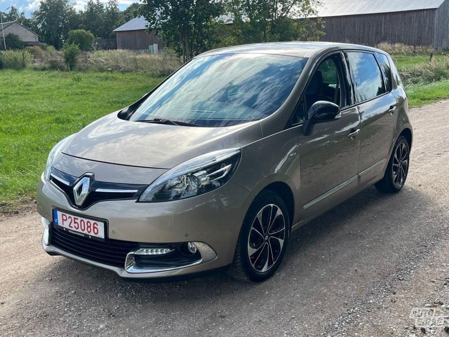 Pelēks Renault Scenic 2015 Marijampole, ar dzinēja tilpumu 1.50 L un nobraukumu 148 tūkst. km par 4650 €, foto 1 vietnē AUTOMOTO.COM.LV