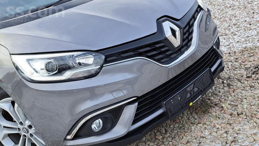 Pelēks Renault Scenic 2016 Jelgava, ar dzinēja tilpumu 1.20 L un nobraukumu 155 tūkst. km par 9590 €, foto 5 vietnē AUTOMOTO.COM.LV