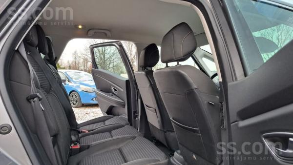 Pelēks Renault Scenic 2016 Jelgava, ar dzinēja tilpumu 1.20 L un nobraukumu 155 tūkst. km par 9590 €, foto 9 vietnē AUTOMOTO.COM.LV