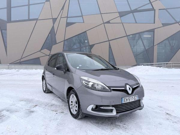 Pelēks Renault Scenic 2016 Šauļi, ar dzinēja tilpumu 1.20 L un nobraukumu 125 tūkst. km par 3800 €, foto 1 vietnē AUTOMOTO.COM.LV