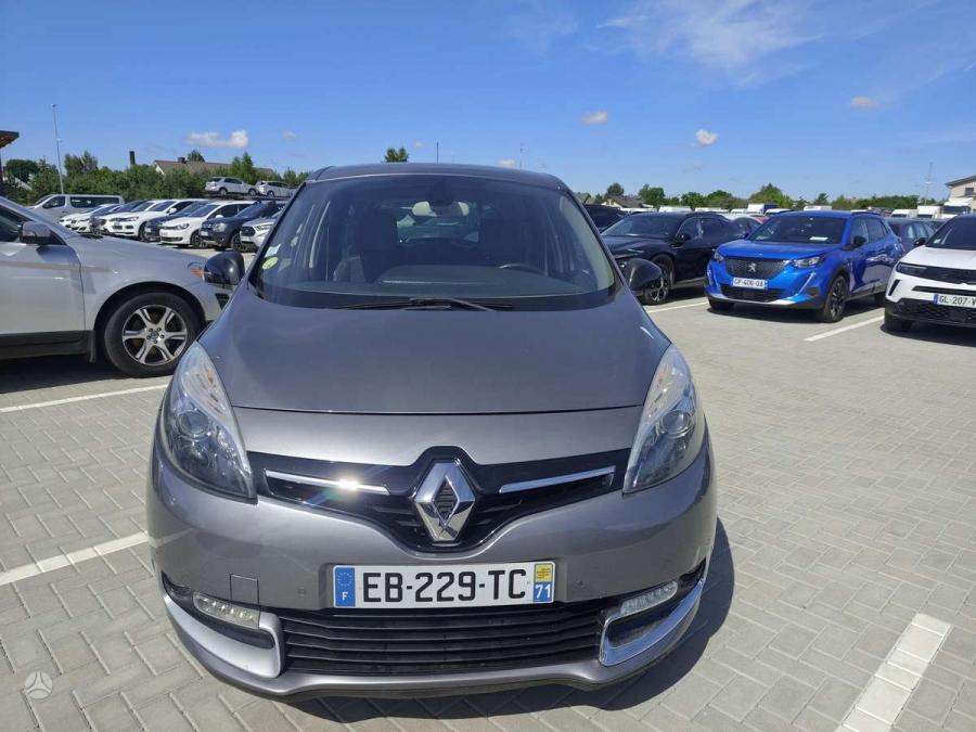 Grey Renault Scenic 2016 in Taurage, with an engine capacity of 1.46 L and mileage of 253 thousand km for 3900 €, photo 3 on AUTOMOTO.COM.LV