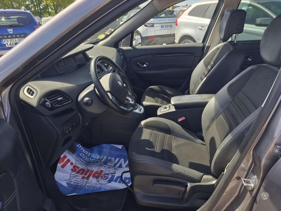 Grey Renault Scenic 2016 in Taurage, with an engine capacity of 1.46 L and mileage of 253 thousand km for 3900 €, photo 9 on AUTOMOTO.COM.LV