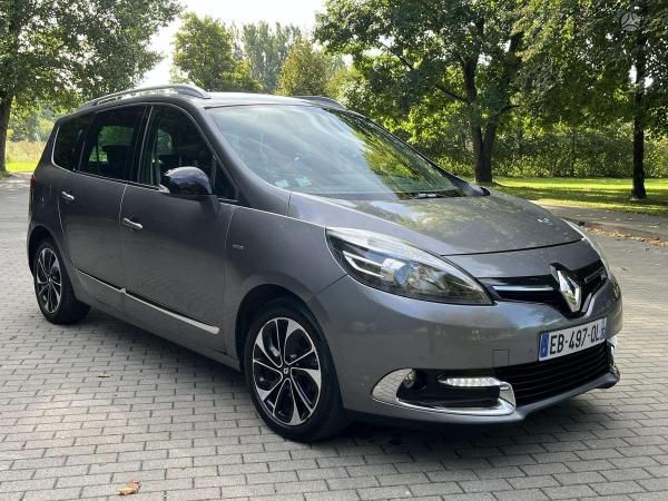 Grey Renault Scenic 2016 in Taurage, with an engine capacity of 1.60 L and mileage of 220 thousand km for 4650 €, photo 4 on AUTOMOTO.COM.LV