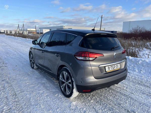 Grey Renault Scenic 2017 in Kaunas, with an engine capacity of 1.60 L and mileage of 179 thousand km for 7650 €, photo 11 on AUTOMOTO.COM.LV