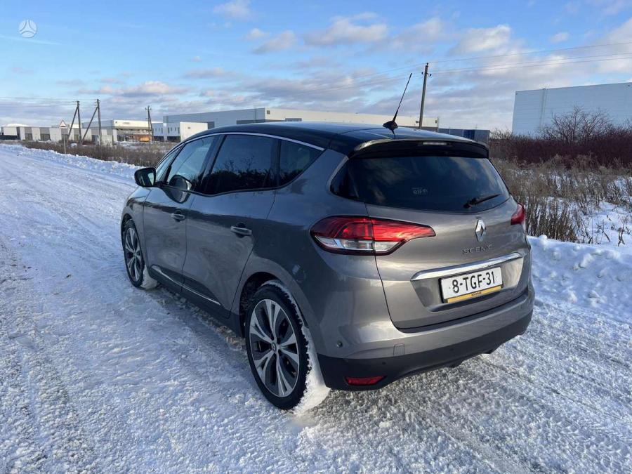 Pelēks Renault Scenic 2017 Kauņa, ar dzinēja tilpumu 1.60 L un nobraukumu 179 tūkst. km par 7650 €, foto 11 vietnē AUTOMOTO.COM.LV