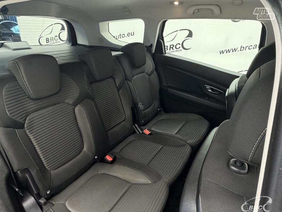 Pelēks Renault Scenic 2017 Avižieniai, ar dzinēja tilpumu 1.50 L un nobraukumu 91 tūkst. km par 8900 €, foto 12 vietnē AUTOMOTO.COM.LV