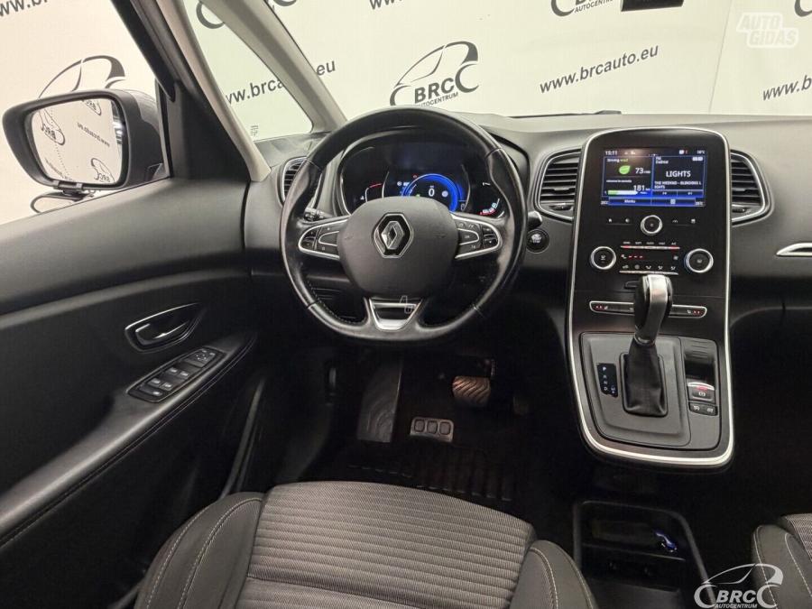 Pelēks Renault Scenic 2017 Avižieniai, ar dzinēja tilpumu 1.50 L un nobraukumu 91 tūkst. km par 8900 €, foto 14 vietnē AUTOMOTO.COM.LV