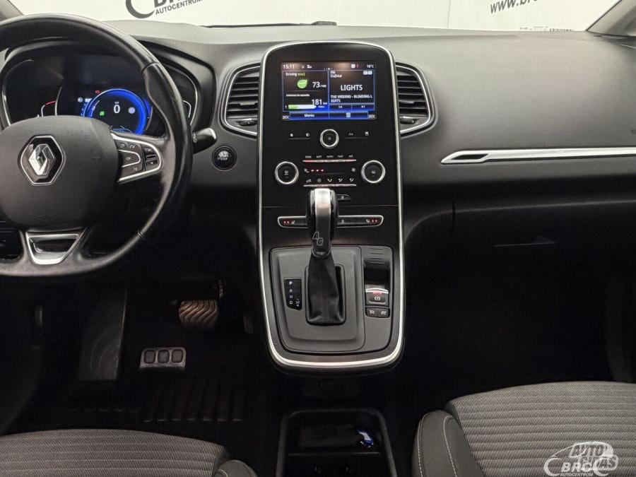 Pelēks Renault Scenic 2017 Avižieniai, ar dzinēja tilpumu 1.50 L un nobraukumu 91 tūkst. km par 8900 €, foto 15 vietnē AUTOMOTO.COM.LV