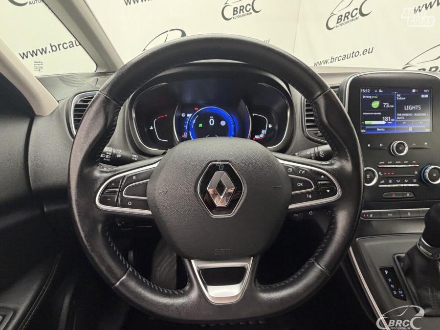 Pelēks Renault Scenic 2017 Avižieniai, ar dzinēja tilpumu 1.50 L un nobraukumu 91 tūkst. km par 8900 €, foto 26 vietnē AUTOMOTO.COM.LV