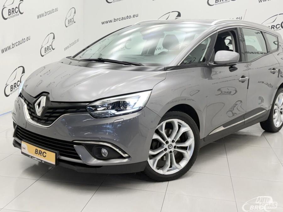 Pelēks Renault Scenic 2017 Avižieniai, ar dzinēja tilpumu 1.50 L un nobraukumu 91 tūkst. km par 8900 €, foto 38 vietnē AUTOMOTO.COM.LV