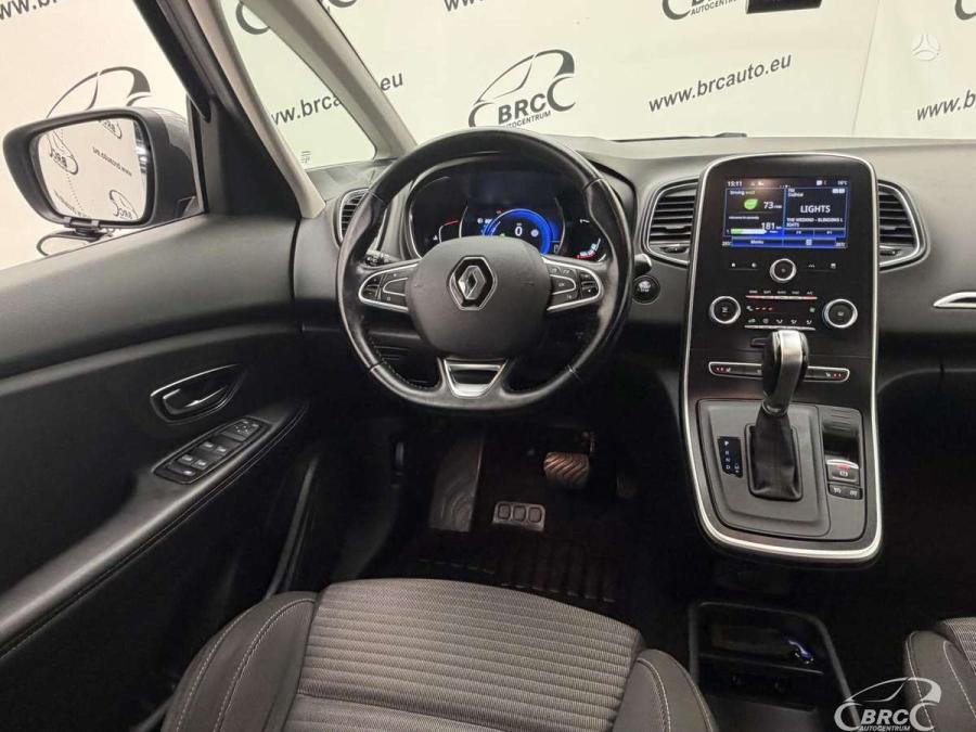 Pelēks Renault Scenic 2017 Viļņa, ar dzinēja tilpumu 1.46 L un nobraukumu 91 tūkst. km par 8300 €, foto 15 vietnē AUTOMOTO.COM.LV