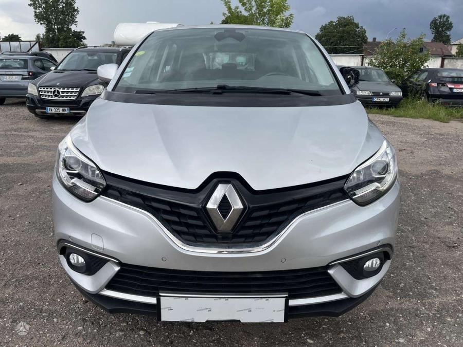 Pelēks Renault Scenic 2017 Tauragė, ar dzinēja tilpumu 1.46 L un nobraukumu 137 tūkst. km par 4800 €, foto 6 vietnē AUTOMOTO.COM.LV