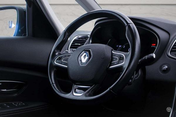Pelēks Renault Scenic 2017 Kauņa, ar dzinēja tilpumu 1.50 L un nobraukumu 266 tūkst. km par 9190 €, foto 10 vietnē AUTOMOTO.COM.LV
