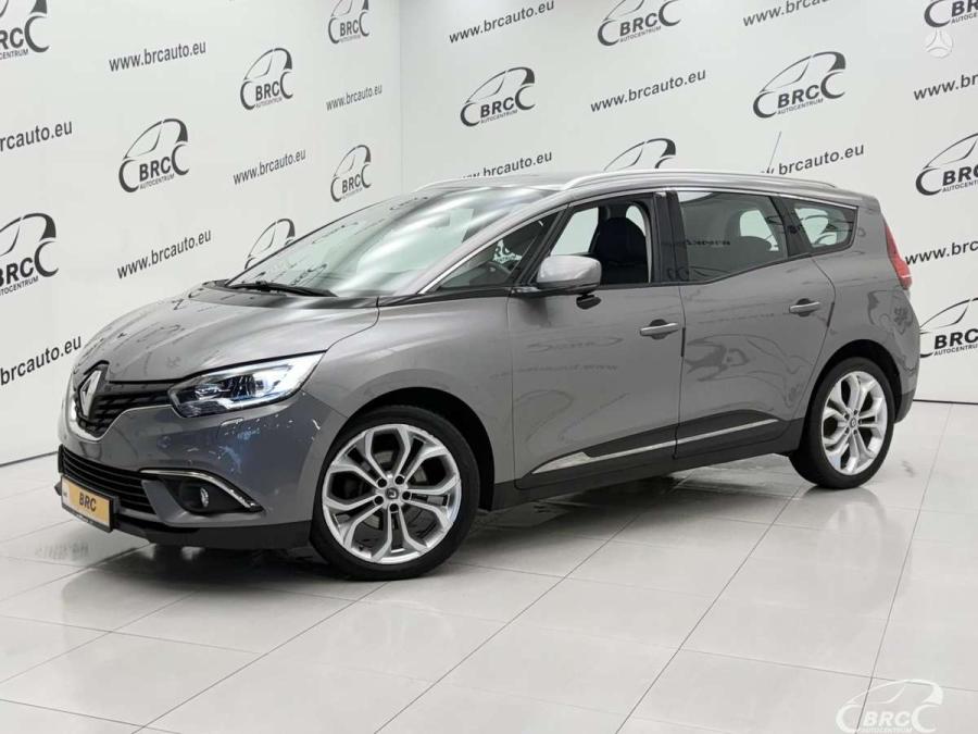 Pelēks Renault Scenic 2017 Viļņa, ar dzinēja tilpumu 1.46 L un nobraukumu 91 tūkst. km par 7900 €, foto 1 vietnē AUTOMOTO.COM.LV