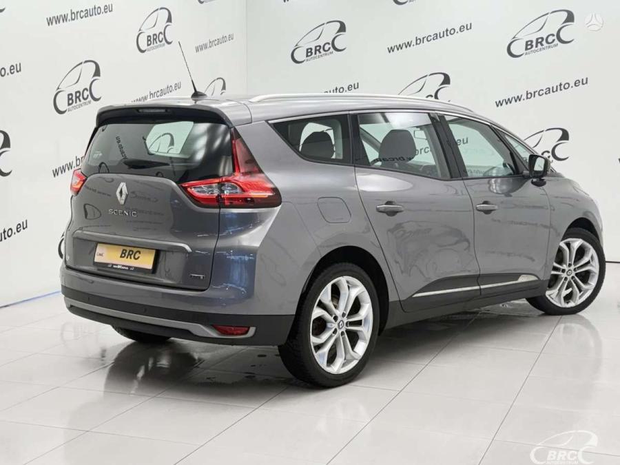 Pelēks Renault Scenic 2017 Viļņa, ar dzinēja tilpumu 1.46 L un nobraukumu 91 tūkst. km par 7900 €, foto 4 vietnē AUTOMOTO.COM.LV