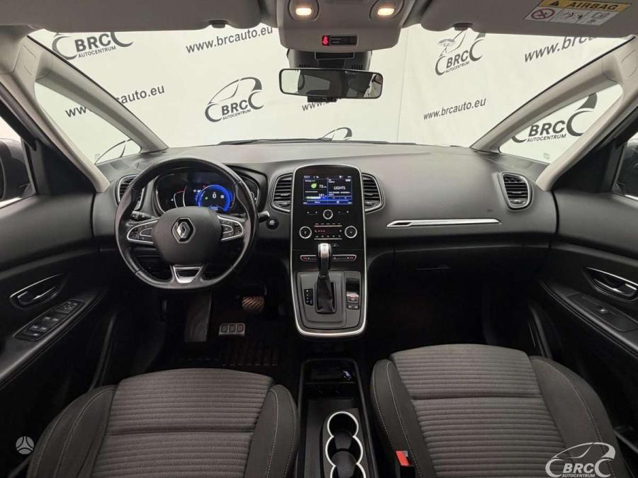 Pelēks Renault Scenic 2017 Viļņa, ar dzinēja tilpumu 1.46 L un nobraukumu 91 tūkst. km par 7900 €, foto 5 vietnē AUTOMOTO.COM.LV