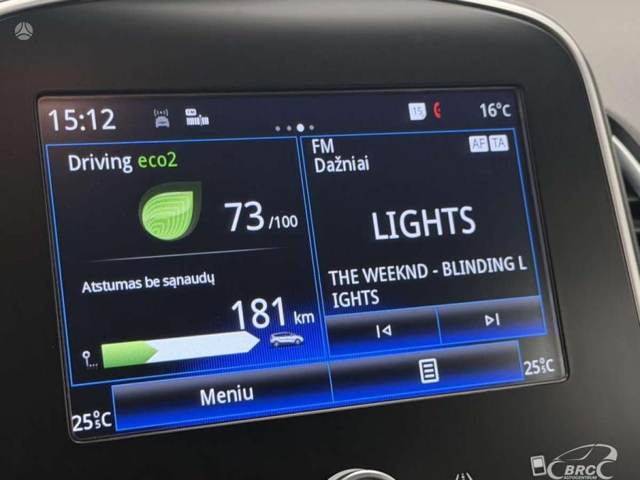 Pelēks Renault Scenic 2017 Viļņa, ar dzinēja tilpumu 1.46 L un nobraukumu 91 tūkst. km par 7900 €, foto 31 vietnē AUTOMOTO.COM.LV