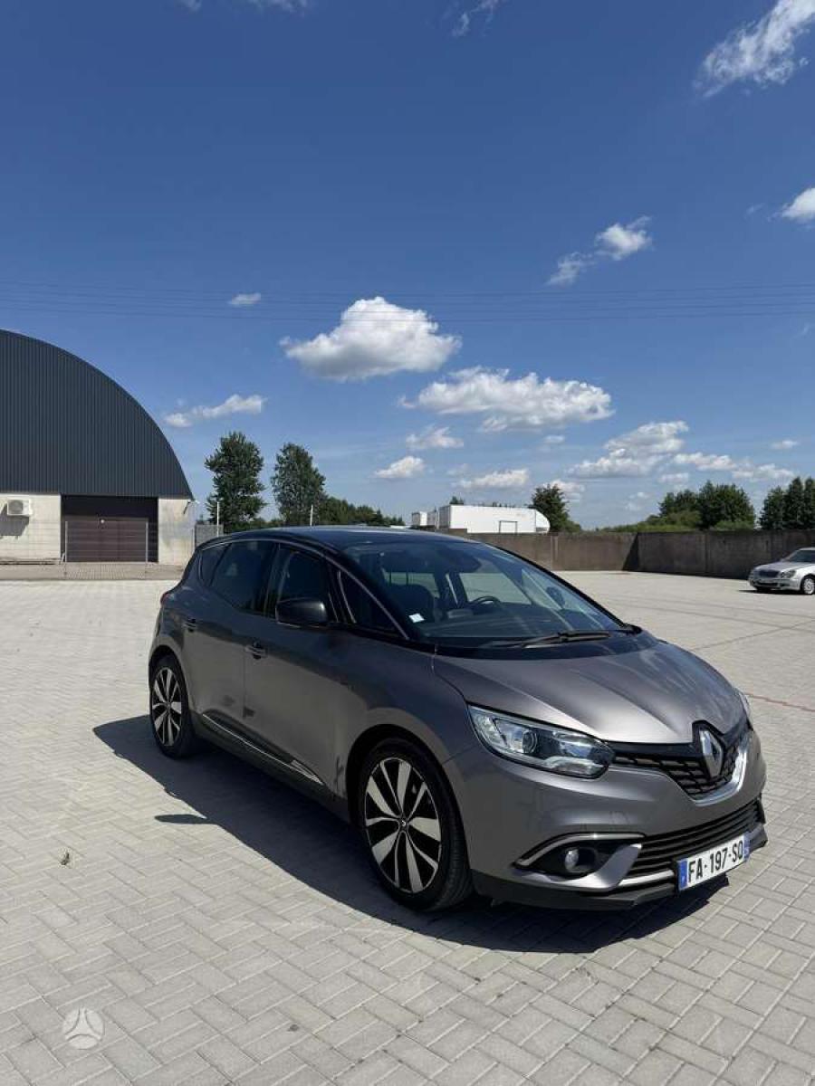 Pelēks Renault Scenic 2018 Tauragė, ar dzinēja tilpumu 1.60 L un nobraukumu 231 tūkst. km par 6200 €, foto 4 vietnē AUTOMOTO.COM.LV