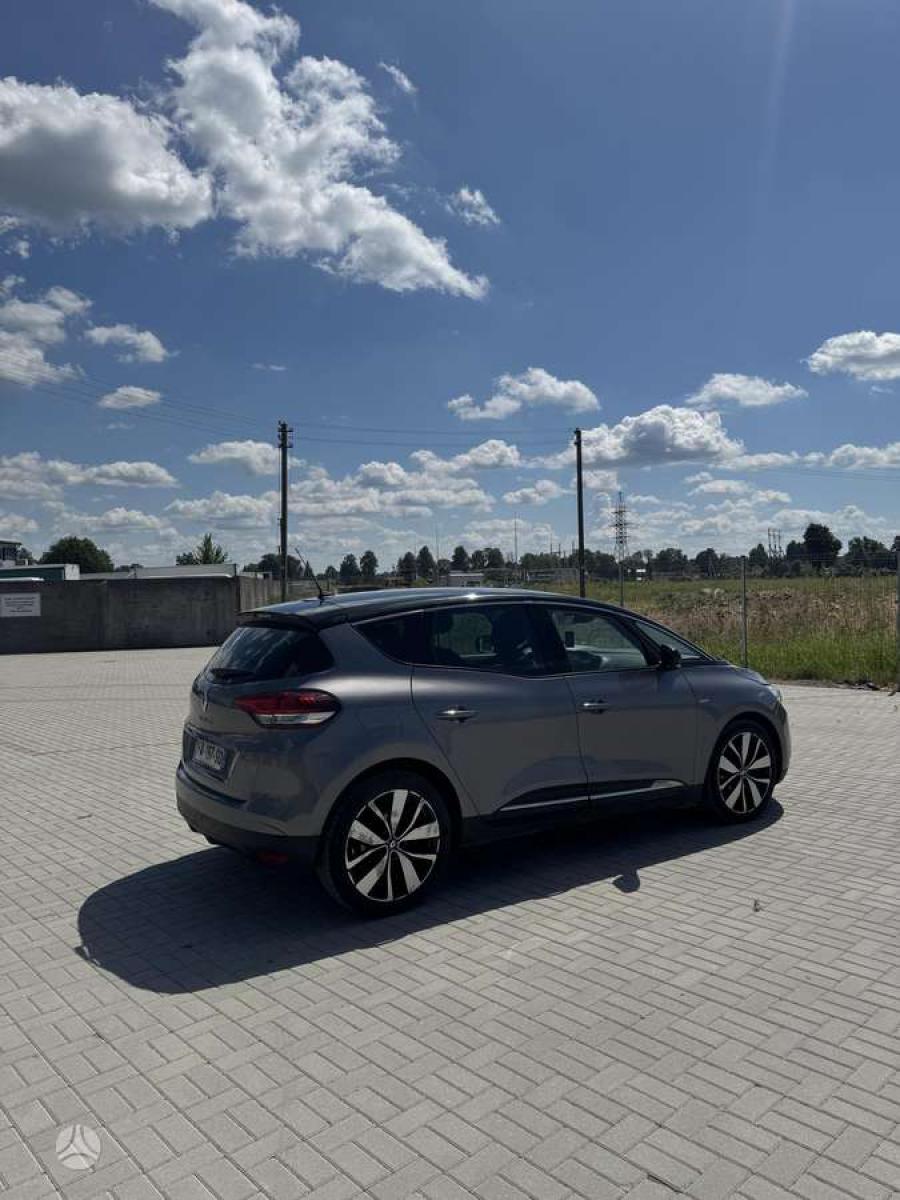 Pelēks Renault Scenic 2018 Tauragė, ar dzinēja tilpumu 1.60 L un nobraukumu 231 tūkst. km par 6200 €, foto 5 vietnē AUTOMOTO.COM.LV