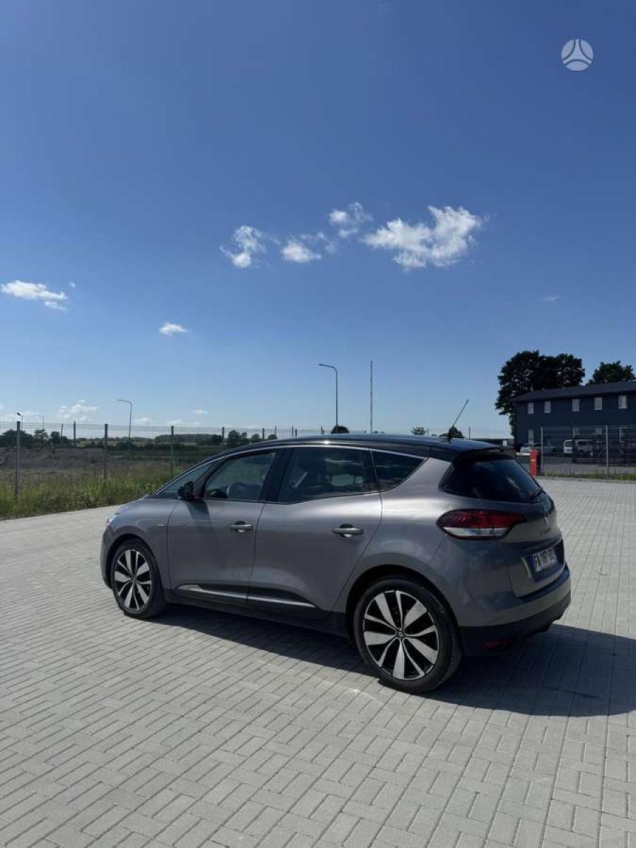 Pelēks Renault Scenic 2018 Tauragė, ar dzinēja tilpumu 1.60 L un nobraukumu 231 tūkst. km par 6200 €, foto 6 vietnē AUTOMOTO.COM.LV