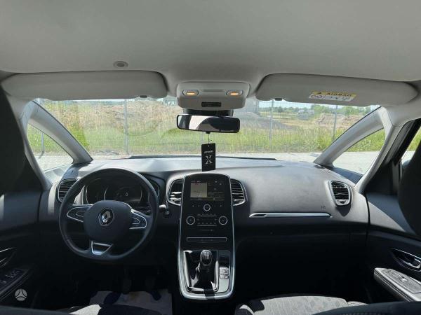 Pelēks Renault Scenic 2018 Tauragė, ar dzinēja tilpumu 1.60 L un nobraukumu 231 tūkst. km par 6200 €, foto 7 vietnē AUTOMOTO.COM.LV