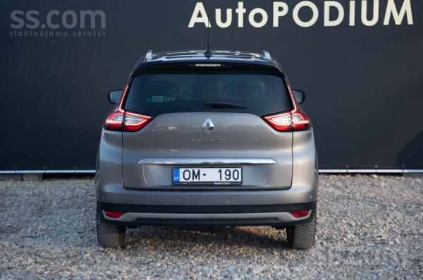 Pelēks Renault Scenic 2018 Rīga, ar dzinēja tilpumu 1.60 L un nobraukumu 171 tūkst. km par 8650 €, foto 4 vietnē AUTOMOTO.COM.LV