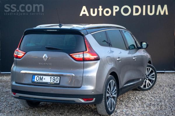 Pelēks Renault Scenic 2018 Rīga, ar dzinēja tilpumu 1.60 L un nobraukumu 171 tūkst. km par 8650 €, foto 5 vietnē AUTOMOTO.COM.LV