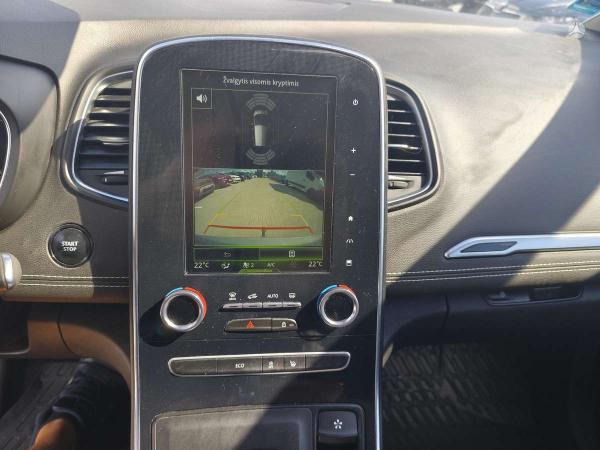 Grey Renault Scenic 2018 in Taurage, with an engine capacity of 1.33 L and mileage of 210 thousand km for 6300 €, photo 10 on AUTOMOTO.COM.LV