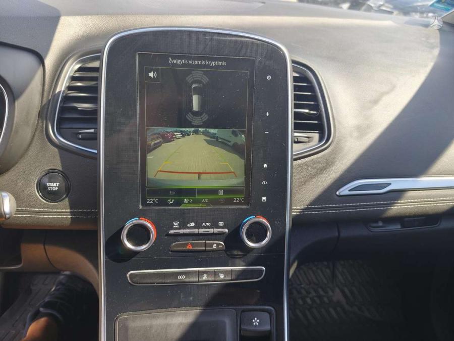 Grey Renault Scenic 2018 in Taurage, with an engine capacity of 1.33 L and mileage of 210 thousand km for 6300 €, photo 11 on AUTOMOTO.COM.LV