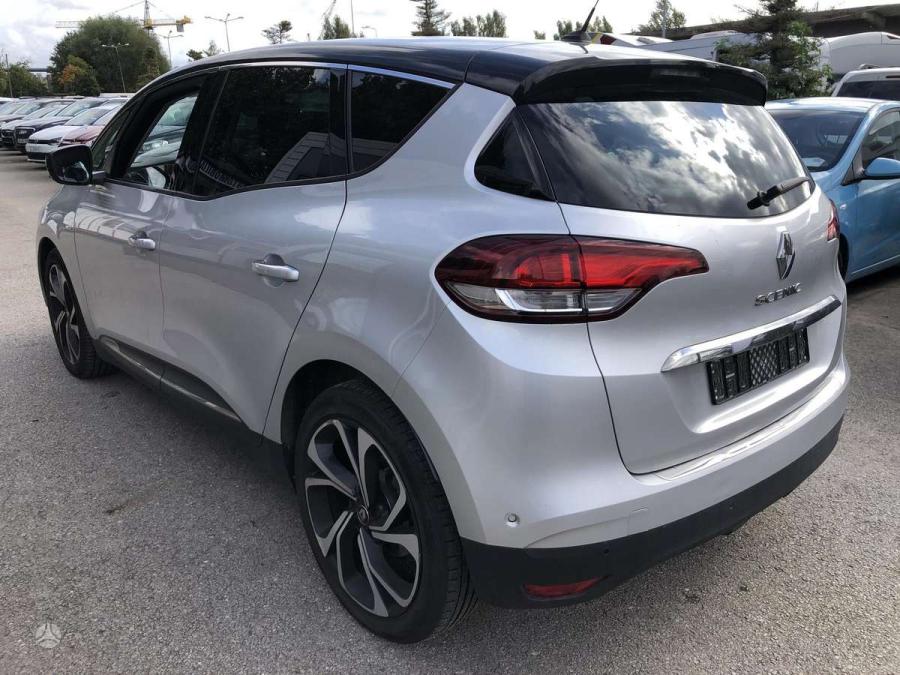 Pelēks Renault Scenic 2018 Klaipėda, ar dzinēja tilpumu 1.46 L un nobraukumu 276 tūkst. km par 7299 €, foto 6 vietnē AUTOMOTO.COM.LV