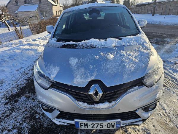 Grey Renault Scenic 2019 in Taurage, with an engine capacity of 1.75 L and mileage of 227 thousand km for 7700 €, photo 5 on AUTOMOTO.COM.LV