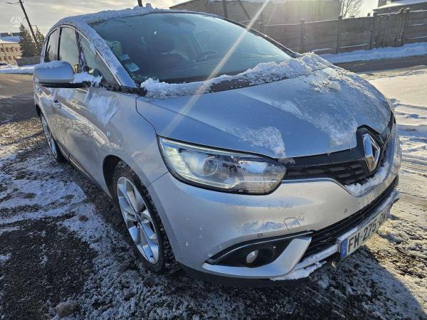 Grey Renault Scenic 2019 in Taurage, with an engine capacity of 1.75 L and mileage of 227 thousand km for 7700 €, photo 6 on AUTOMOTO.COM.LV