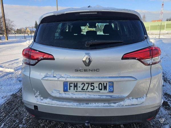 Grey Renault Scenic 2019 in Taurage, with an engine capacity of 1.75 L and mileage of 227 thousand km for 7700 €, photo 8 on AUTOMOTO.COM.LV