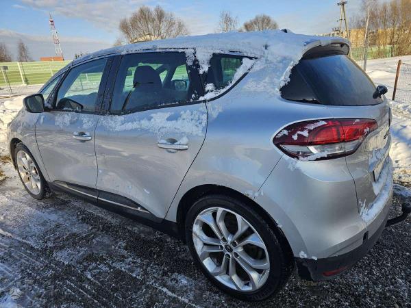 Grey Renault Scenic 2019 in Taurage, with an engine capacity of 1.75 L and mileage of 227 thousand km for 7700 €, photo 10 on AUTOMOTO.COM.LV