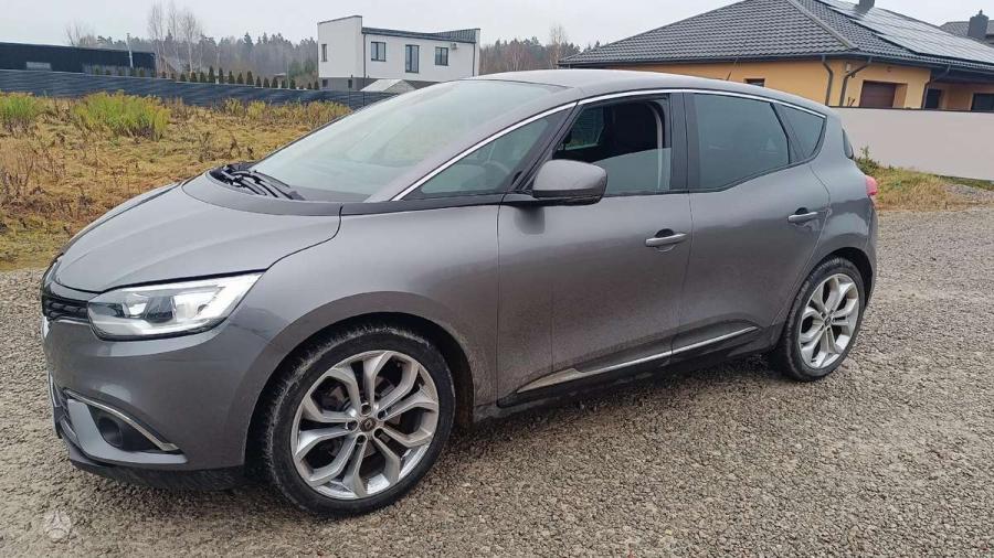 Grey Renault Scenic 2019 in Taurage, with an engine capacity of 1.33 L and mileage of 95 thousand km for 8400 €, photo 1 on AUTOMOTO.COM.LV