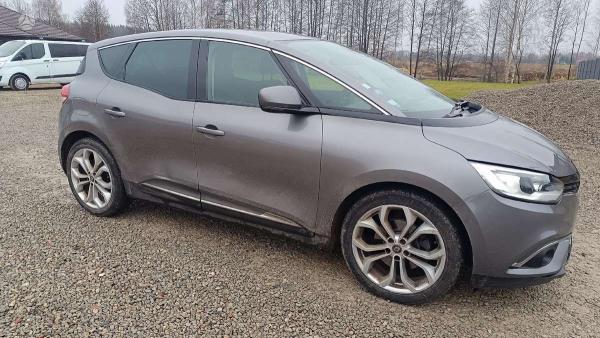 Grey Renault Scenic 2019 in Taurage, with an engine capacity of 1.33 L and mileage of 95 thousand km for 8400 €, photo 3 on AUTOMOTO.COM.LV