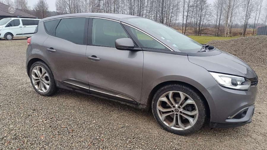 Grey Renault Scenic 2019 in Taurage, with an engine capacity of 1.33 L and mileage of 95 thousand km for 8400 €, photo 3 on AUTOMOTO.COM.LV
