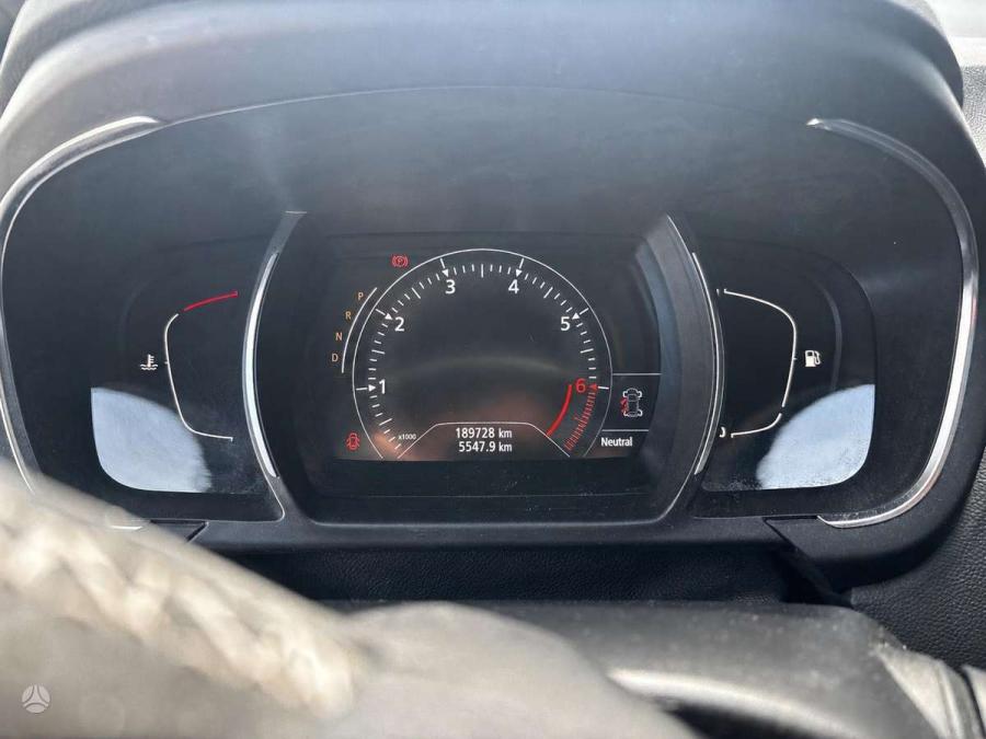 Серый Рено Сценик 2020 в Расейняй, объемом двигателя 1.75 л и пробегом 190 тыс. км за 10500 €, фото 21 на AUTOMOTO.COM.LV