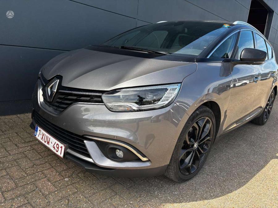 Pelēks Renault Scenic 2020 Raseiniai, ar dzinēja tilpumu 1.33 L un nobraukumu 190 tūkst. km par 10500 €, foto 1 vietnē AUTOMOTO.COM.LV