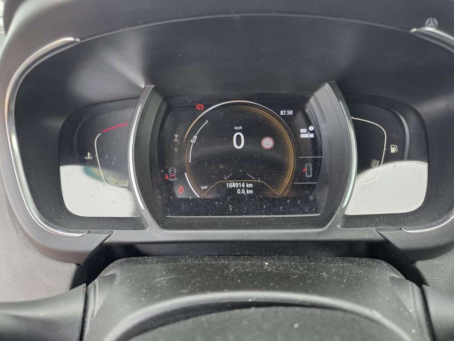 Pelēks Renault Scenic 2022 Viļņa, ar dzinēja tilpumu 1.33 L un nobraukumu 164 tūkst. km par 11200 €, foto 13 vietnē AUTOMOTO.COM.LV