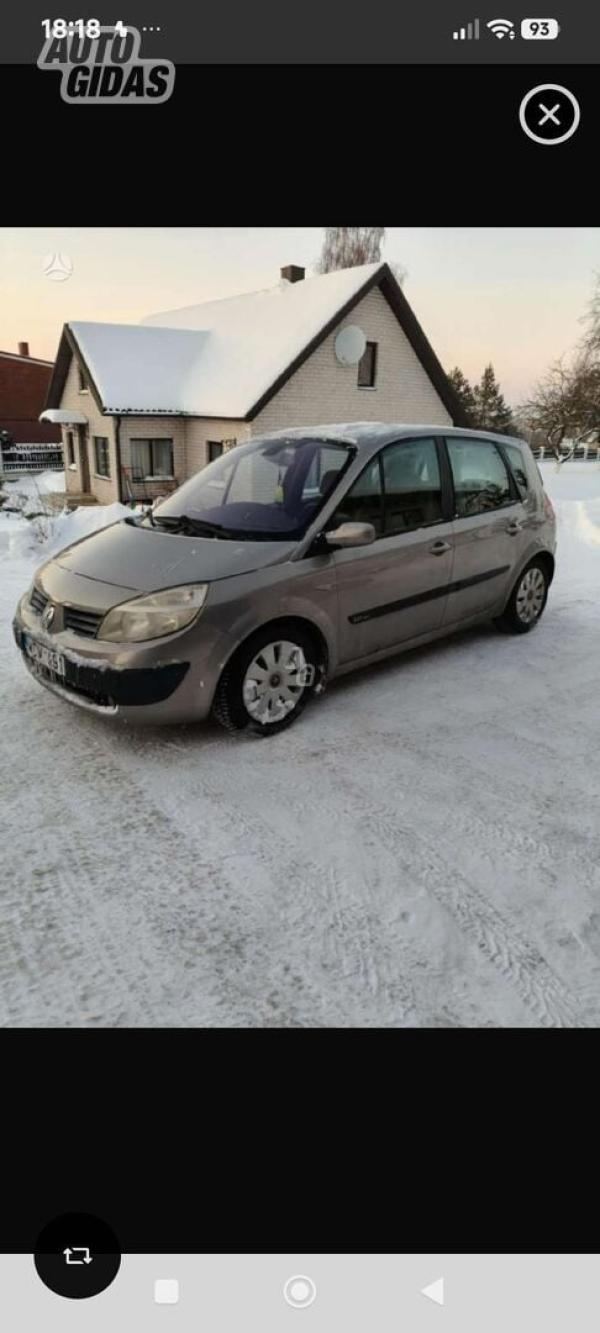 Grey Renault Scenic 2024 in Vilnius, with an engine capacity of 2.00 L and mileage of 220 thousand km for 1000 €, photo 1 on AUTOMOTO.COM.LV