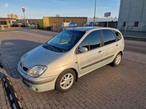 Grey Renault Scenic 2000 in Kaunas, with an engine capacity of 1.87 L and mileage of 294 thousand km for 650 €, photo 8 on AUTOMOTO.COM.LV