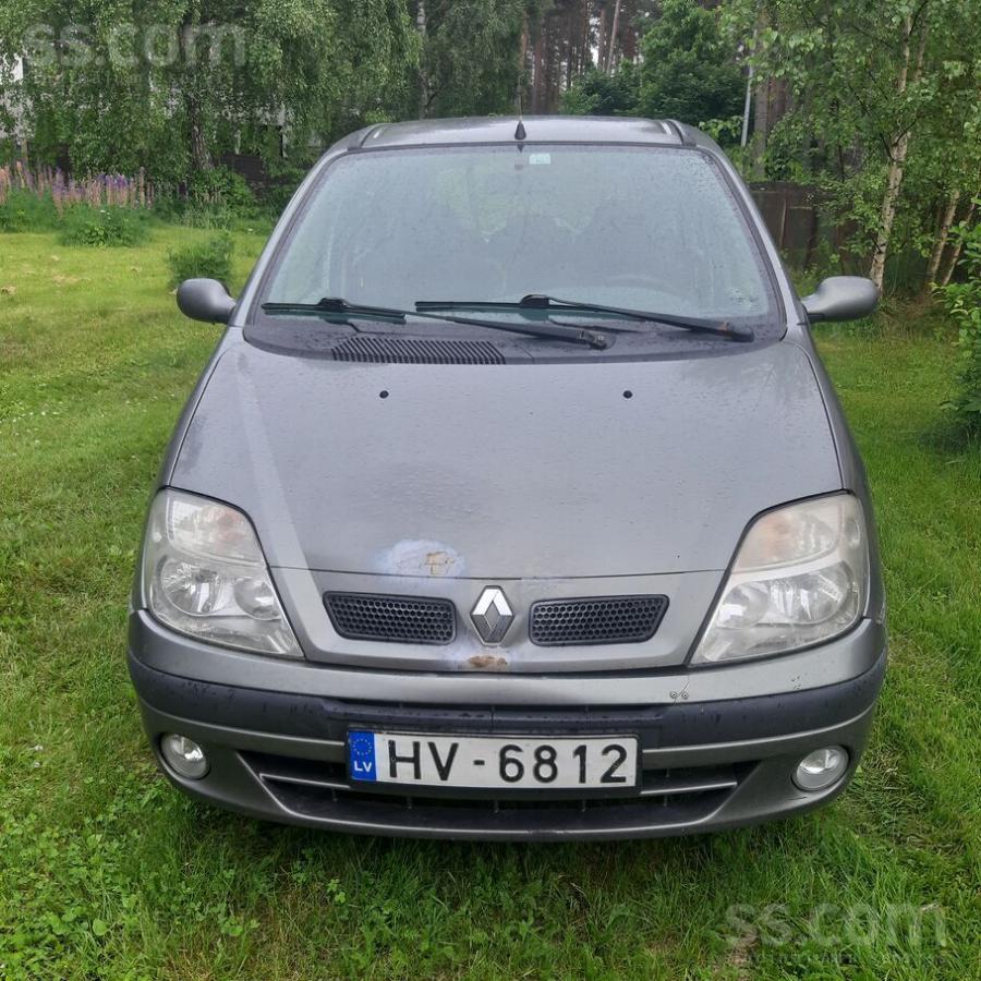 Серый Рено Сценик 2001 в Рига, объемом двигателя 1.90 л и пробегом 426 тыс. км за 360 €, фото 1 на AUTOMOTO.COM.LV