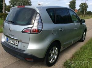 Grey Renault Scenic 2014 in Riga, with an engine capacity of 1.20 L and mileage of 70 thousand km for 6800 €, photo 4 on AUTOMOTO.COM.LV